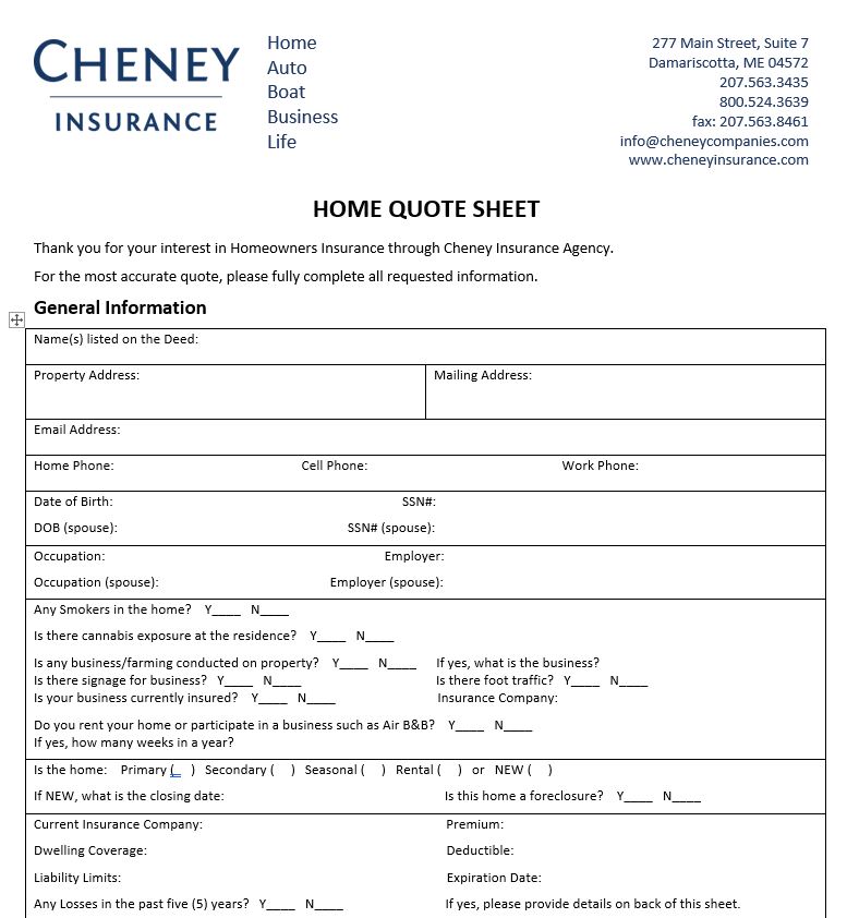 Replacement Cost of Your Home - Cheney Insurance